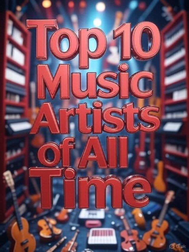 Top 10 Music Artists of All Time - crownlist.com