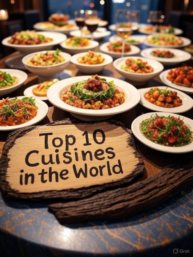 Top 10 Cuisines in the World - crownlist.com